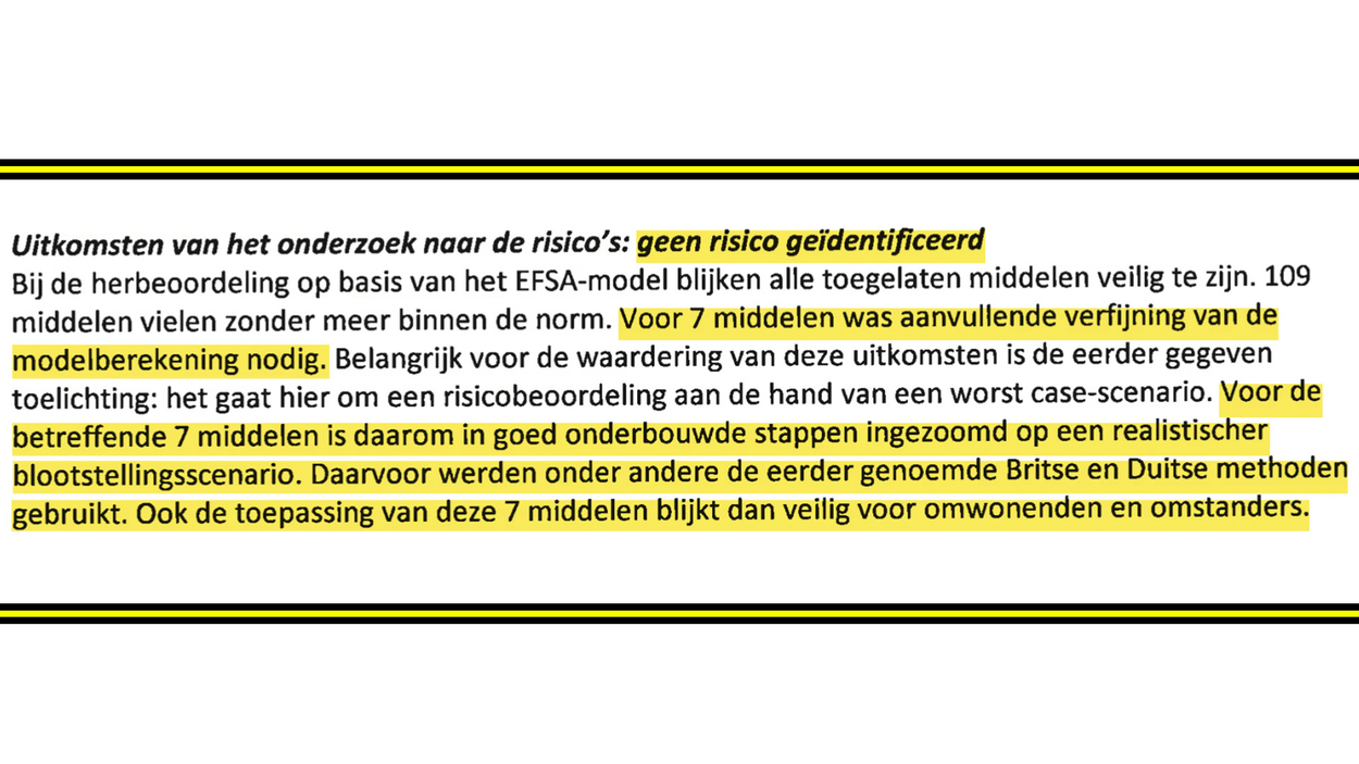 Hoe het Ctgb structureel de gevaren van landbouwgif bagatelliseert ...