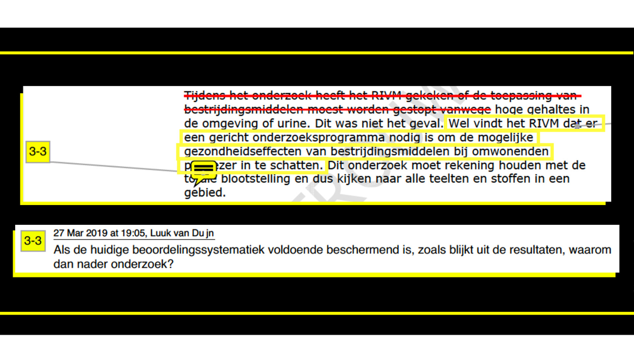 Hoe het Ctgb structureel de gevaren van landbouwgif bagatelliseert ...